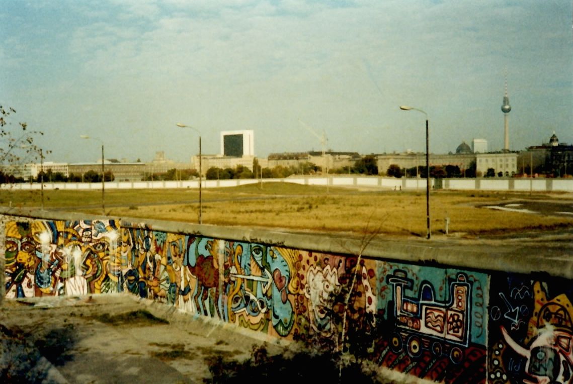 Checkpoint Charlie, Berlin Wall, 25 years later
